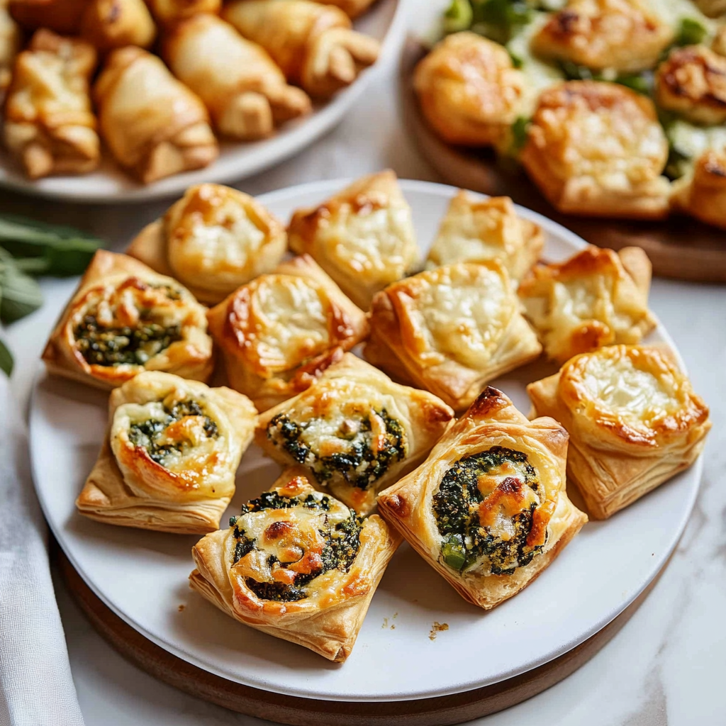 Crispy Spinach and Feta Phyllo Bites